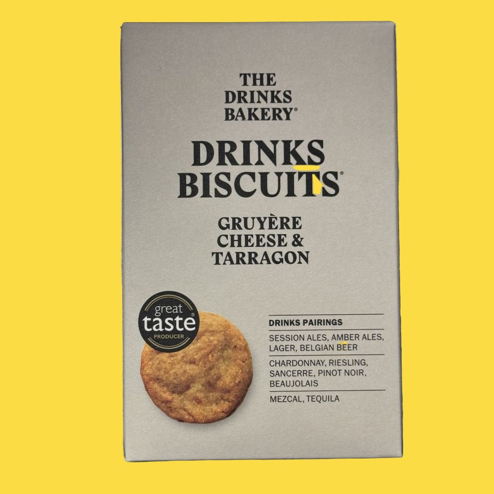 Drinks Bakery - Gruyere Cheese & Tarragon Biscuits – Norfolk Deli