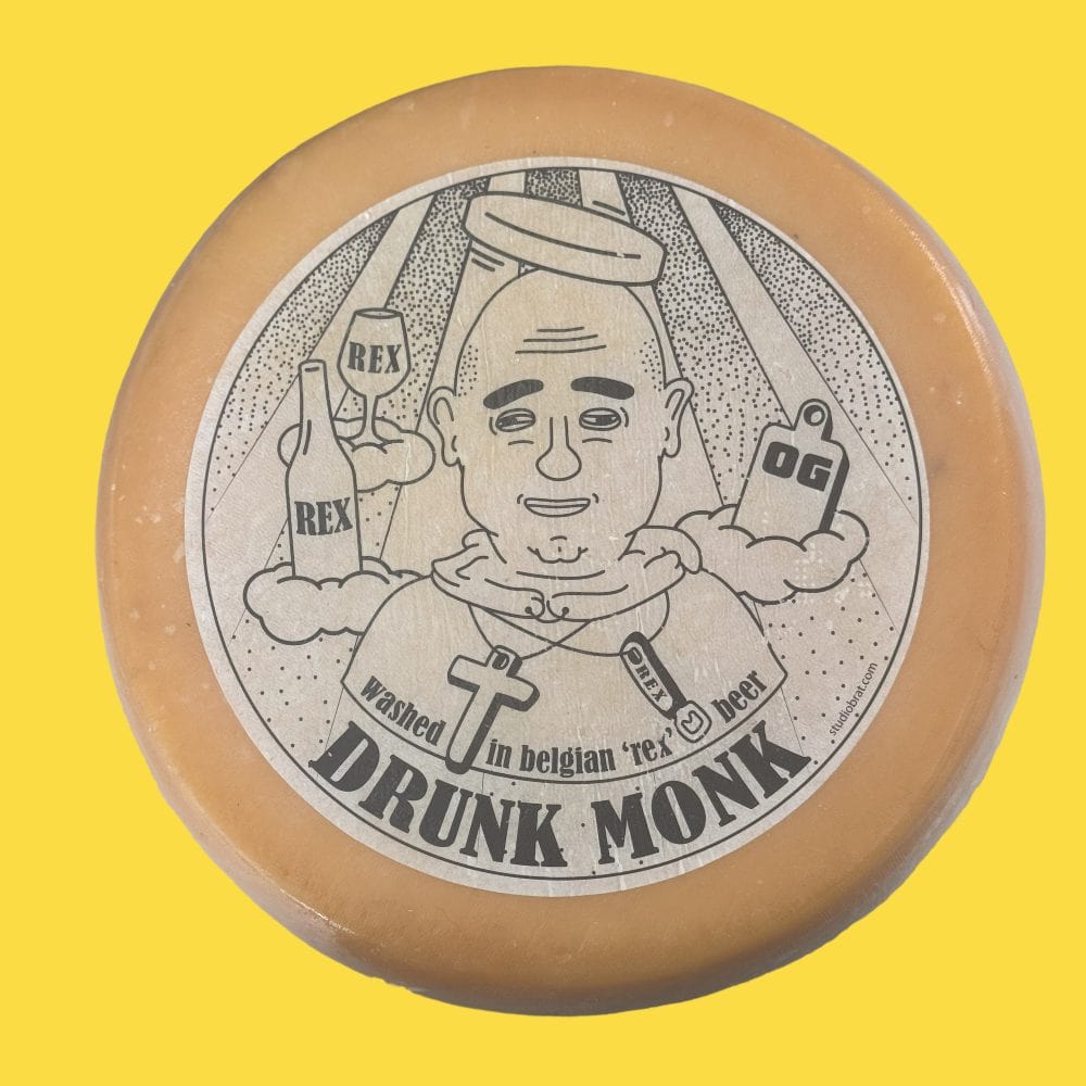 Drunk Monk Cheese | Washed-Rind – Norfolk Deli