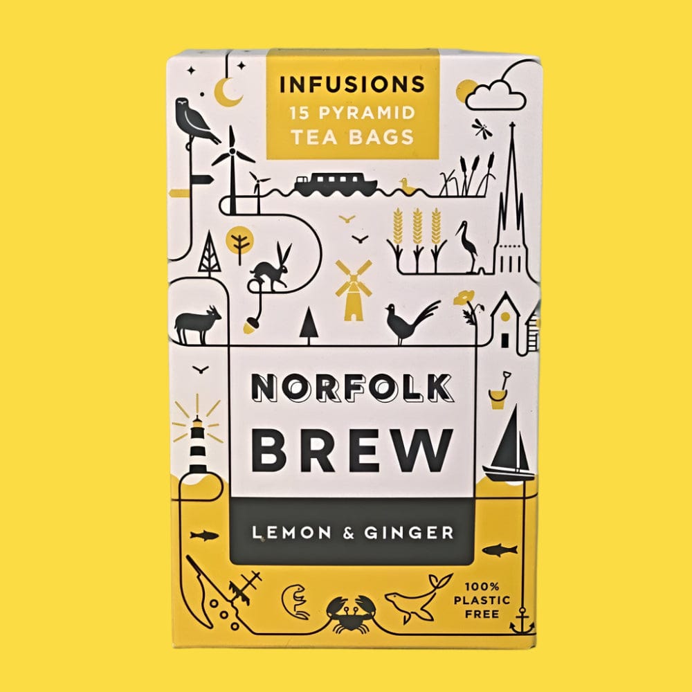 Norfolk Tea Co | Lemon & Ginger Tea Bags – Norfolk Deli