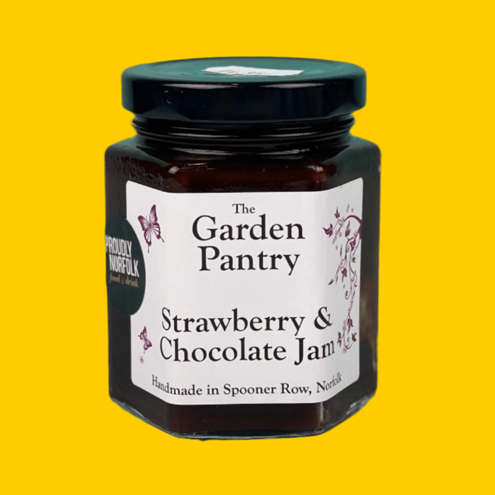The Garden Pantry Strawberry & Chocolate Jam – Norfolk Deli