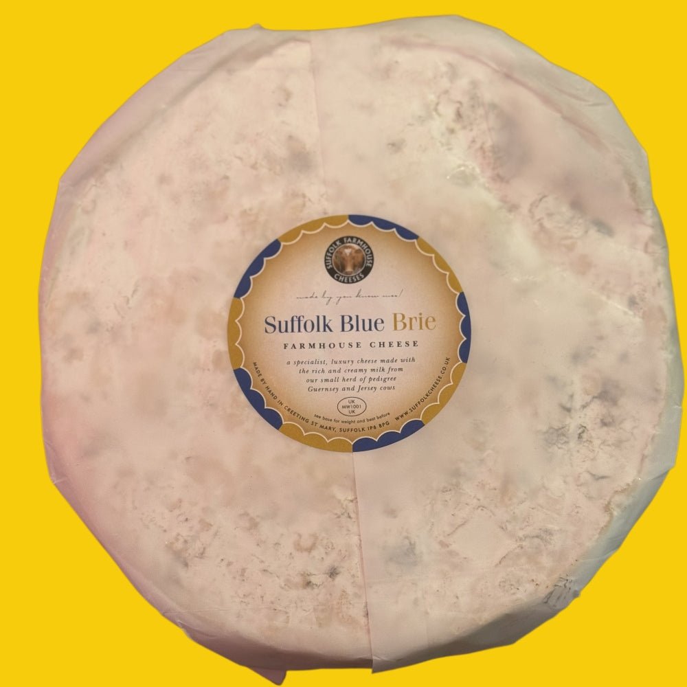 Suffolk Blue Brie | Soft Blue Brie Cheese – Norfolk Deli