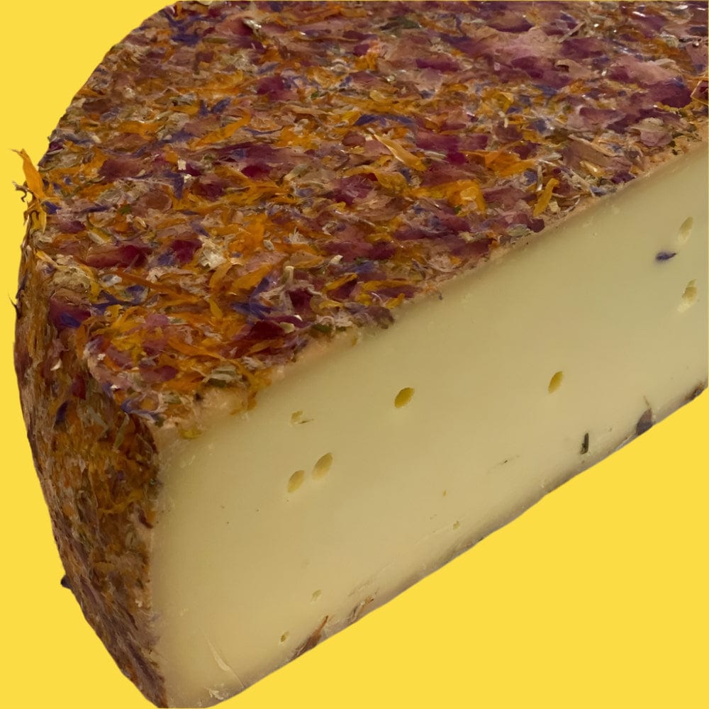 Alp Blossom Cheese | Alpine Flower-Coated Artisan Cheese – Norfolk Deli