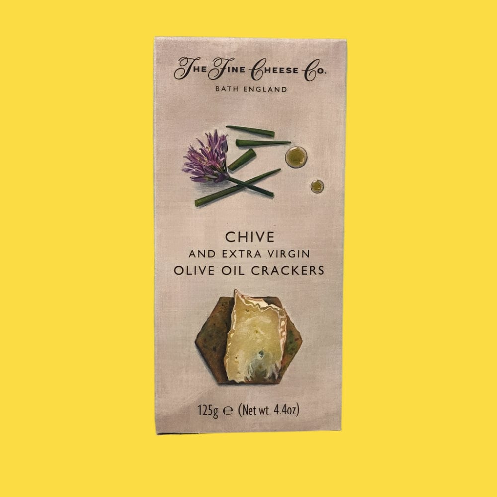 Chive & Olive Oil Crackers – Norfolk Deli