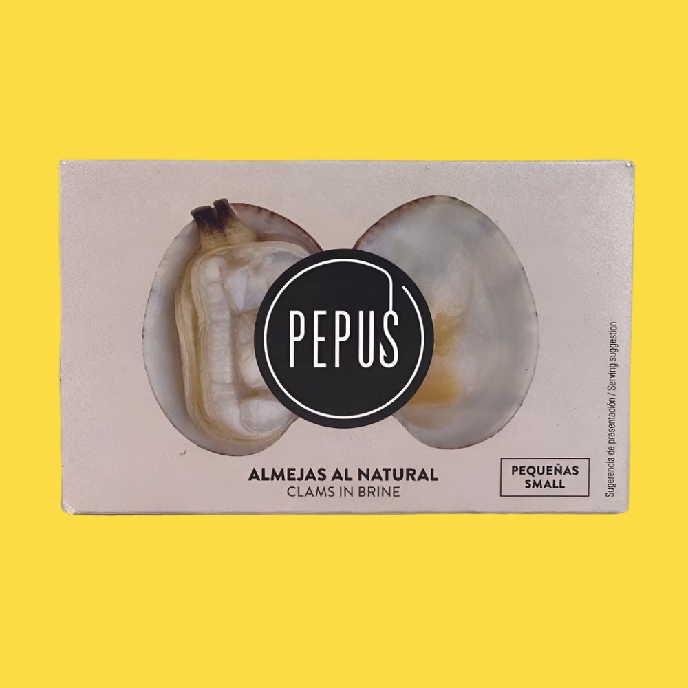 Pepus | Tender Spanish Clams in Brine – Norfolk Deli